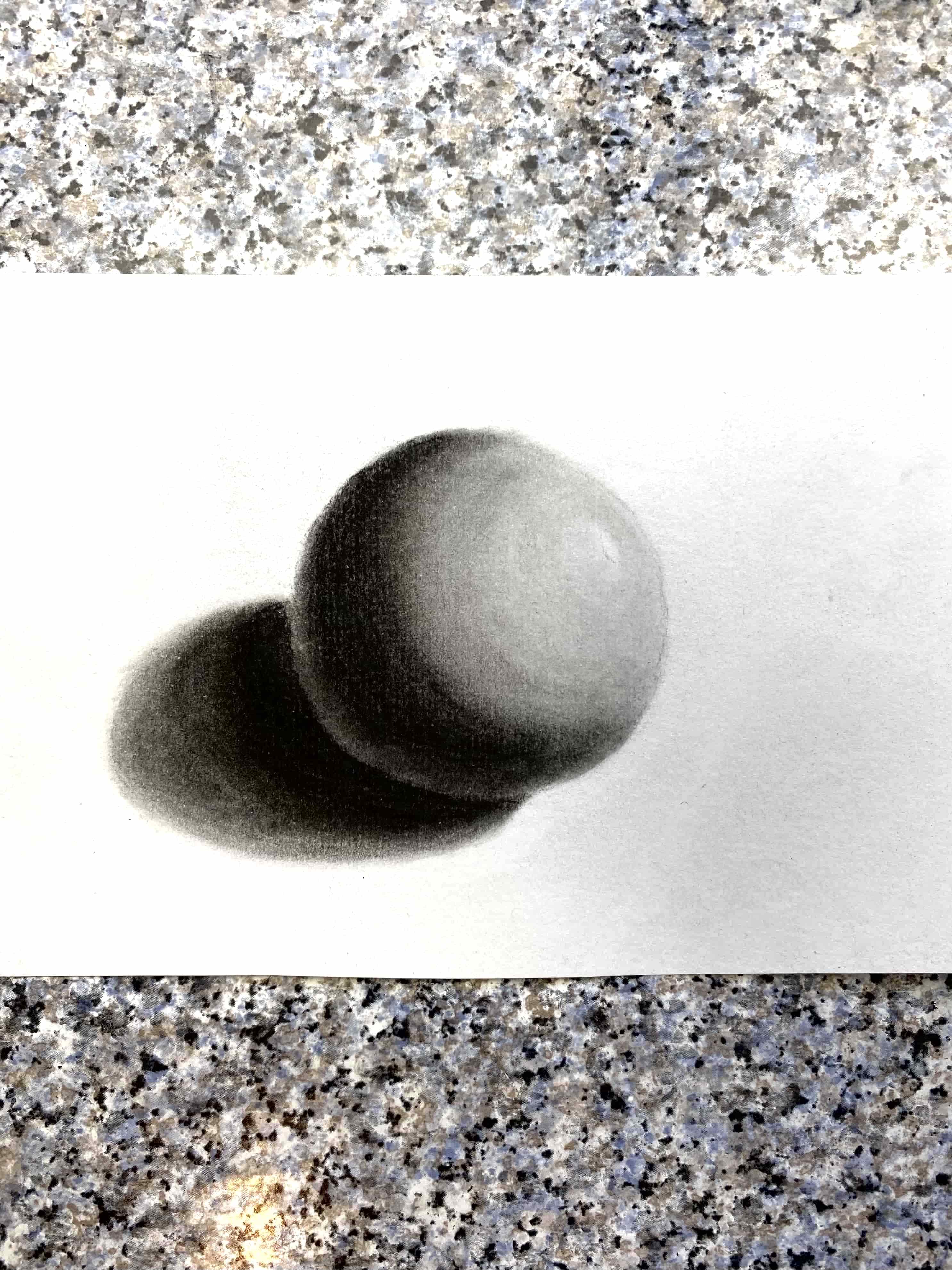 How to Shade a Sphere with Charcoal Pencils in 10 Steps