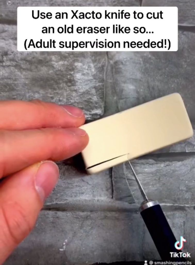 How to Make a Stick Eraser at Home in 6 Steps